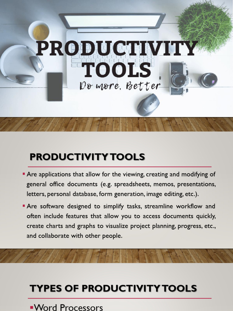 Module 2 Productivity Tools | PDF