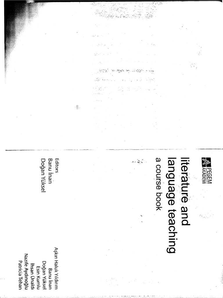 Literature and Language Teaching | PDF | Human Communication | Linguistics