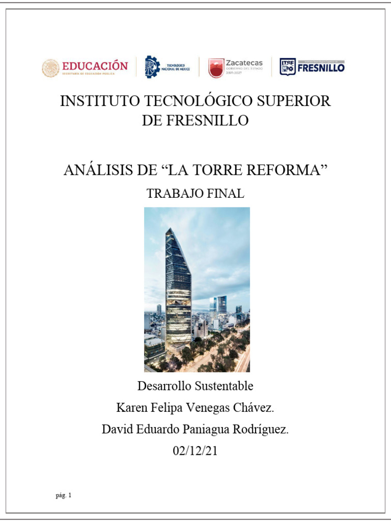 Ventilación Natural en Torre Reforma | PDF | Ventilación (Arquitectura ...