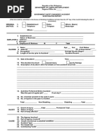 Accident Reporting and Investigation Form | PDF