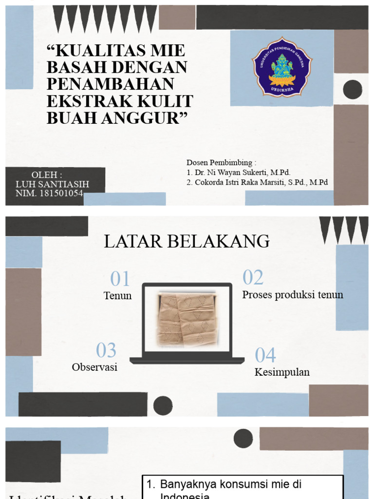 Seminar Proposal - Luh Santiasih | PDF