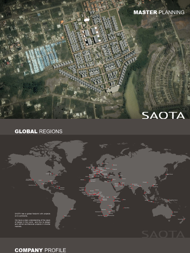SAOTA Global Master Planning Overview | PDF | 3 D Computer Graphics ...