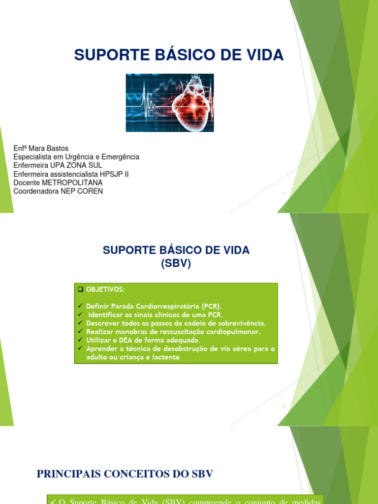 SBV 2023 | PDF | Reanimação cardiopulmonar | Infarto do Miocárdio