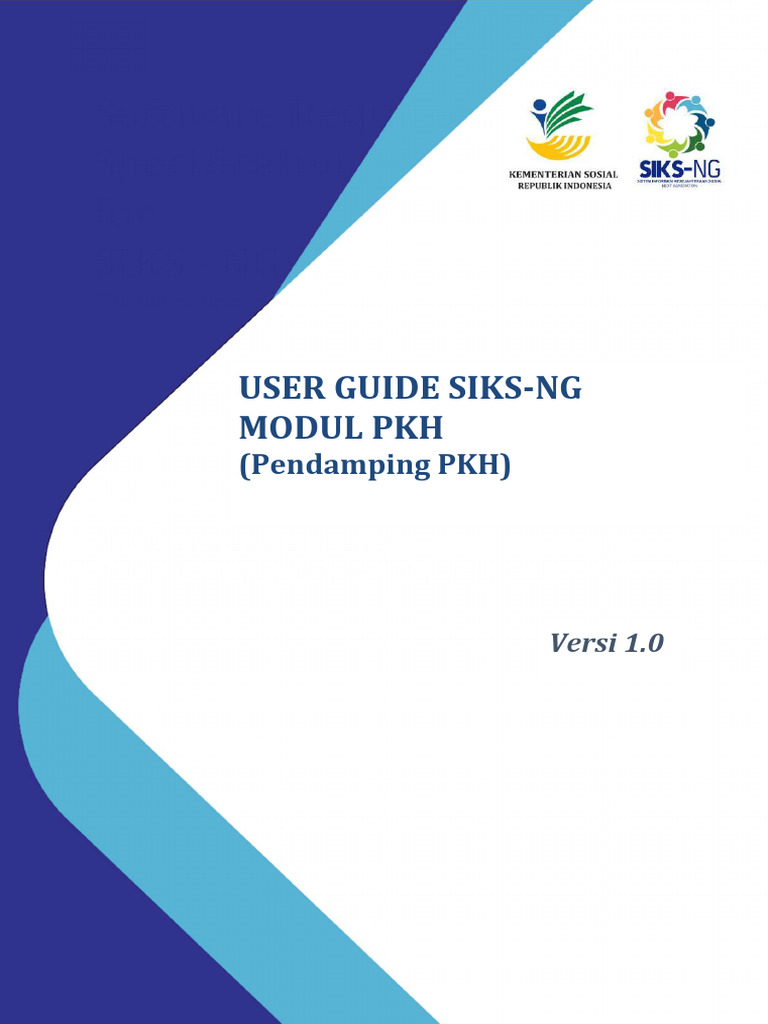 Modul Pendamping Siks Moduk PKH | PDF | Komputer