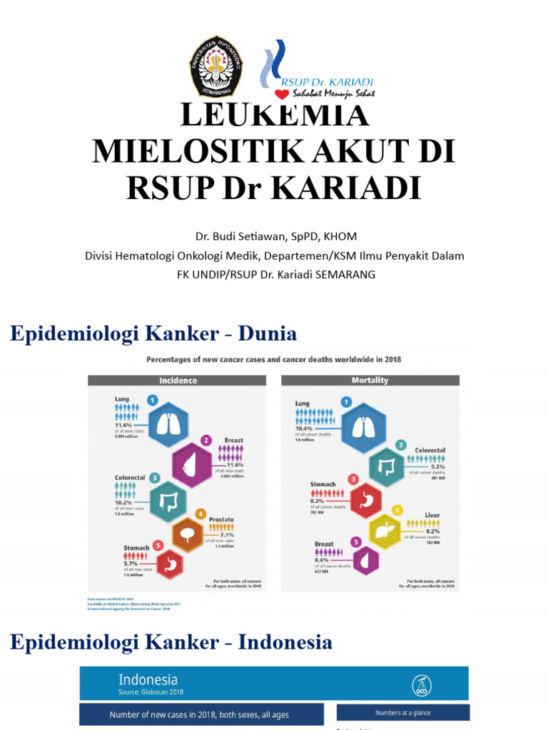 LEUKEMIA MIELOSITIK AKUT DI RSUP DR KARIADI REVISI TERBARU DR Budi Set ...