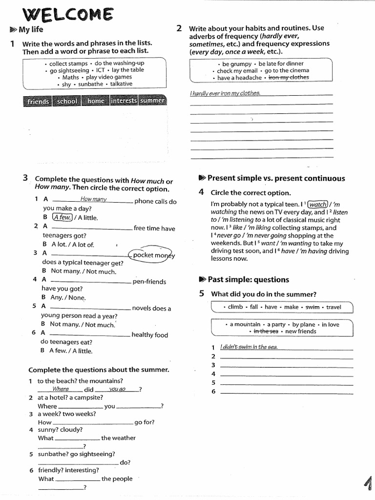 Workbook 3 Eso | PDF Workbook 3 Eso | PDF