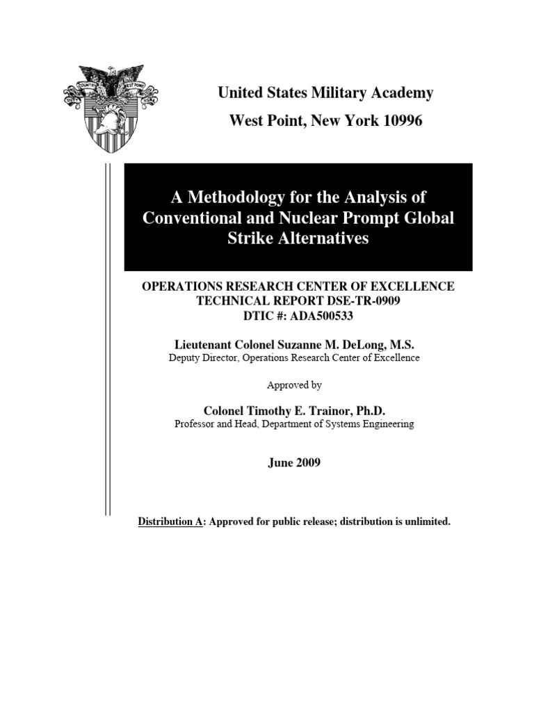 West Point-Paper# | PDF | Intercontinental Ballistic Missile ...