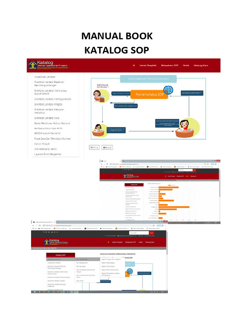 Manual Book E-Katalog SOP 2.0 | PDF | Komputer