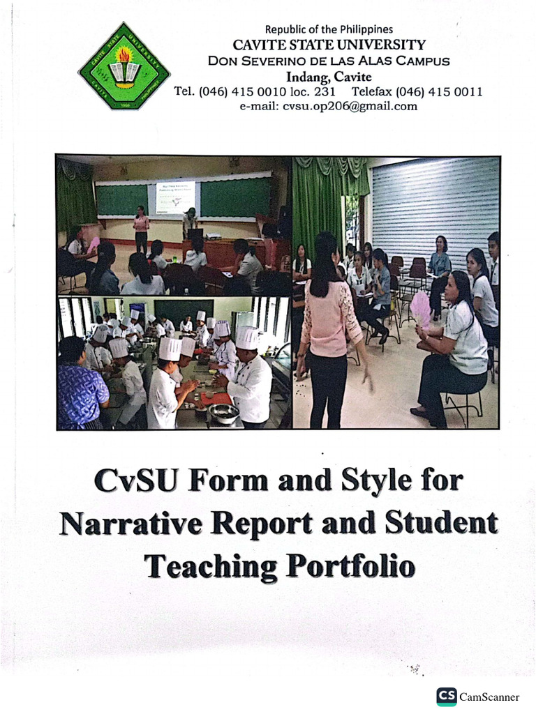 CvSU Form and Style | PDF