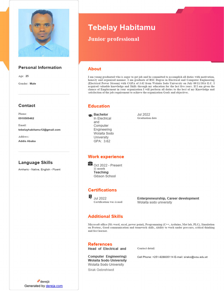 My CV | PDF | Learning | Cognition