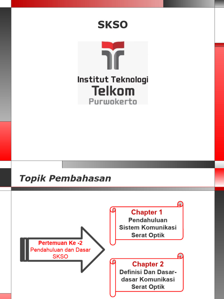 1-Dasar Sistem Komunikasi Serat Optik | PDF
