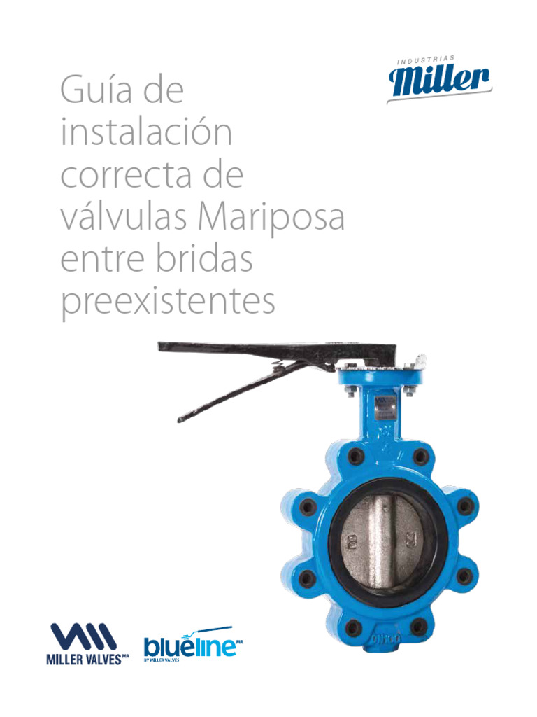 Guia Instalacion Valvula Mariposa | PDF | Ingeniería mecánica