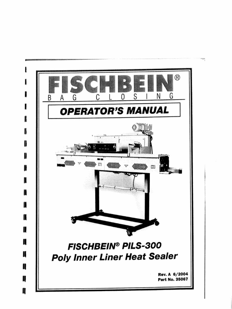 Fischbein PILS 300 Parts Diagram - 0 | PDF