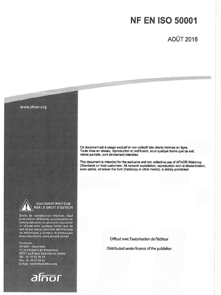 ISO 50001 v2018 | PDF