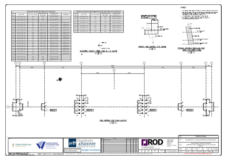 Wpip-Rod-Str-S30-Dr-Cb-501600 - (A1-C01) Piling Dets SHT1 | PDF