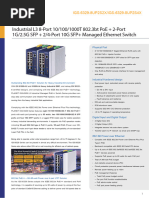 DS-3E1526P-EI Datasheet 20240428 | PDF | Computer Network | Network Switch