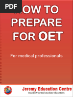 OET Exam Pattern | PDF