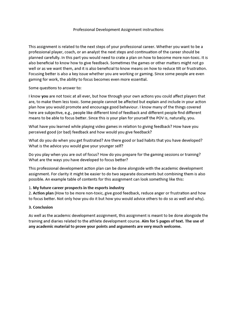 Professional Development Task | PDF | Toxicity | Cognition