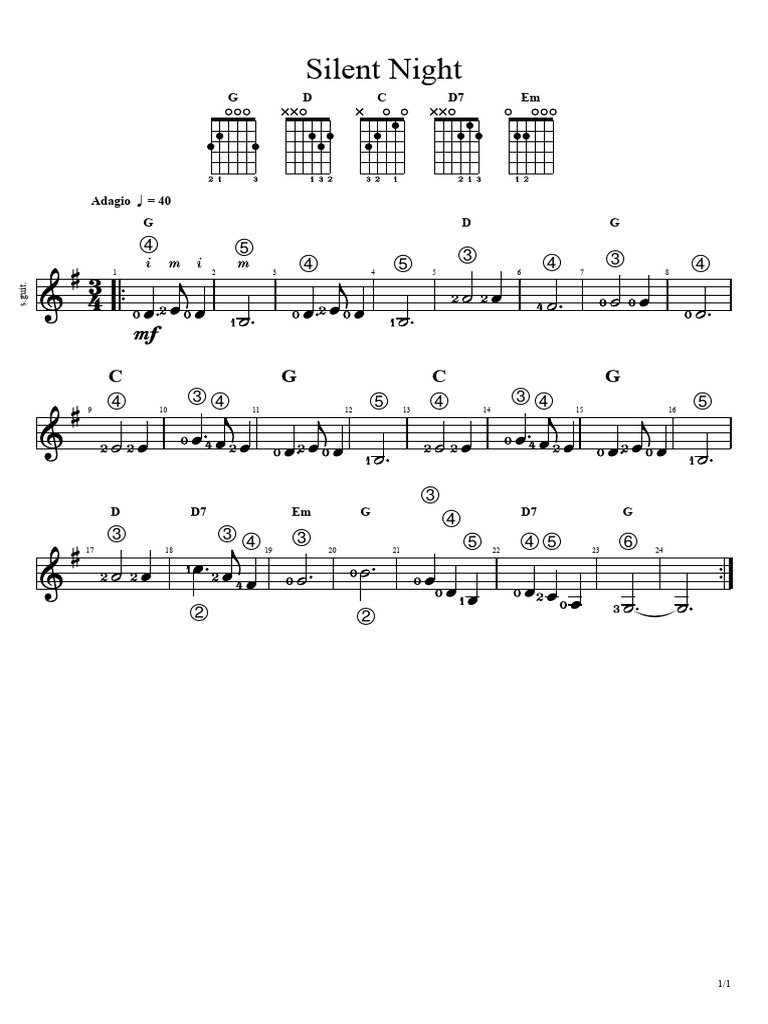 Silent Night | PDF