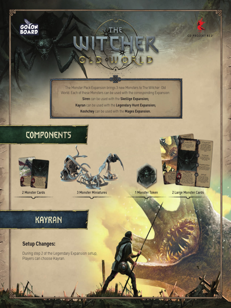 TWOW Monster Pack Rulebook EN - NET | PDF | Gaming
