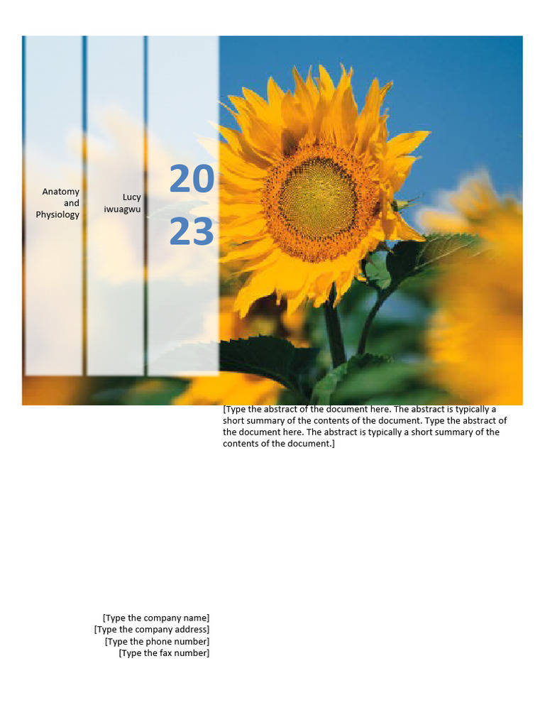 Anatomy and Physiology Syudy Guide Lucy | PDF | Cell Membrane | Epithelium