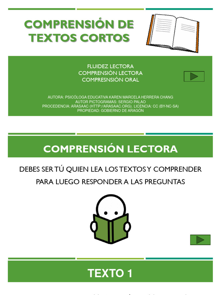 Comprension Textos Cortos | PDF