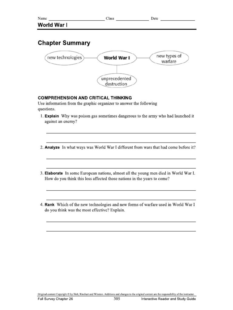 Unit 8 - CH 26 Sections 1,2 and 3 | PDF