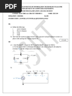 AKTU Electrical Engineering PYQs Analysis | PDF | Electrical Network ...