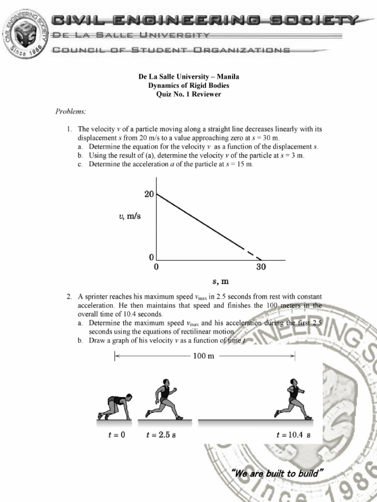Quiz 1 (A) | PDF