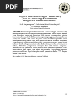 Pengujian TSS dan TDS dalam Air | PDF
