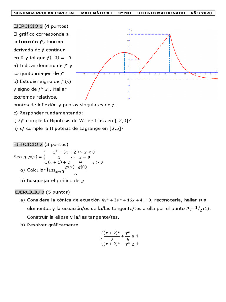 Análisis Funciones y Cónicas Matemática | PDF | Informática