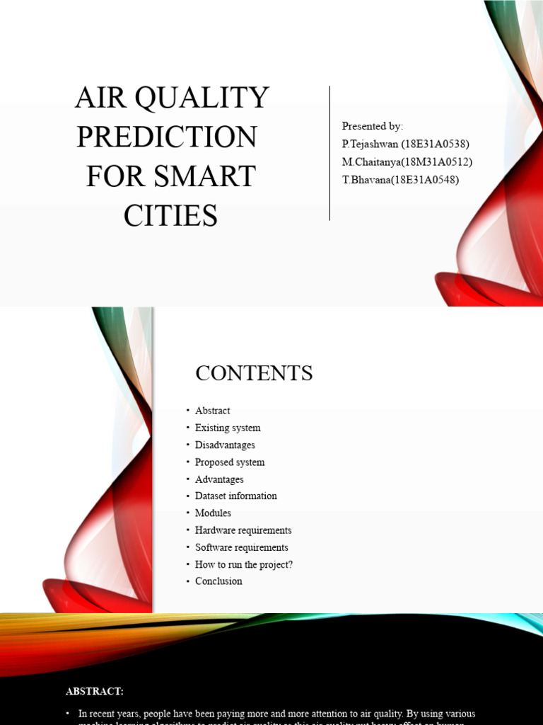 Air Quality Prediction | PDF | Air Pollution | Computing