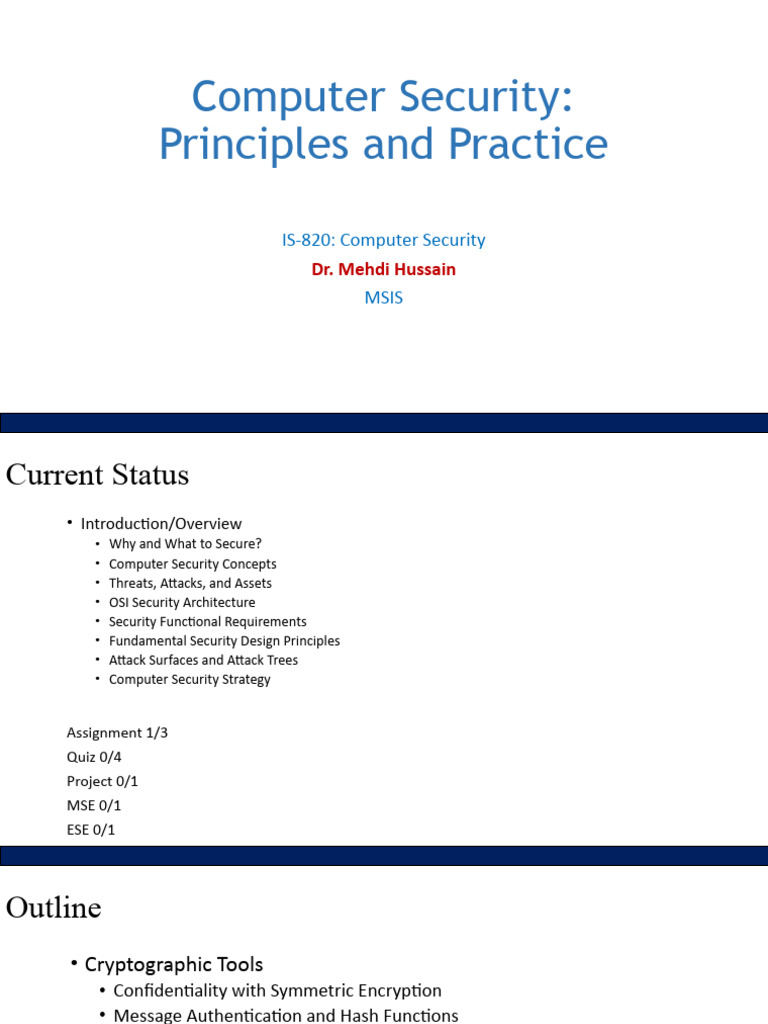 02 Cryptographic Tools | PDF | Cryptography | Cryptanalysis