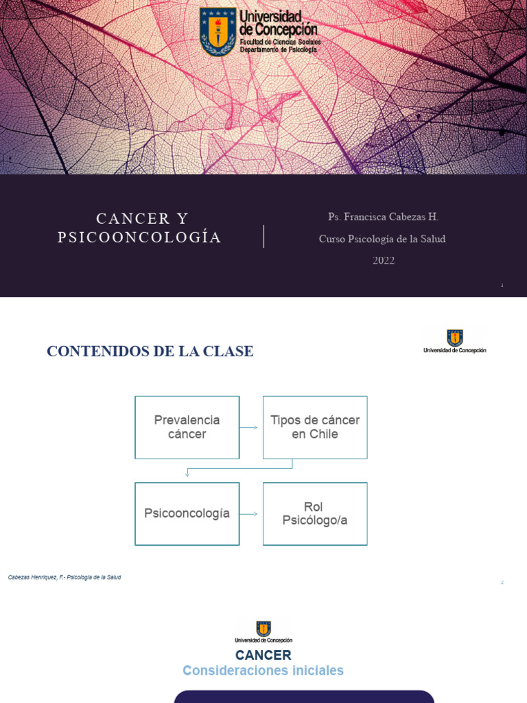 Cáncer y Psicooncología | PDF | Cerebro | Cáncer