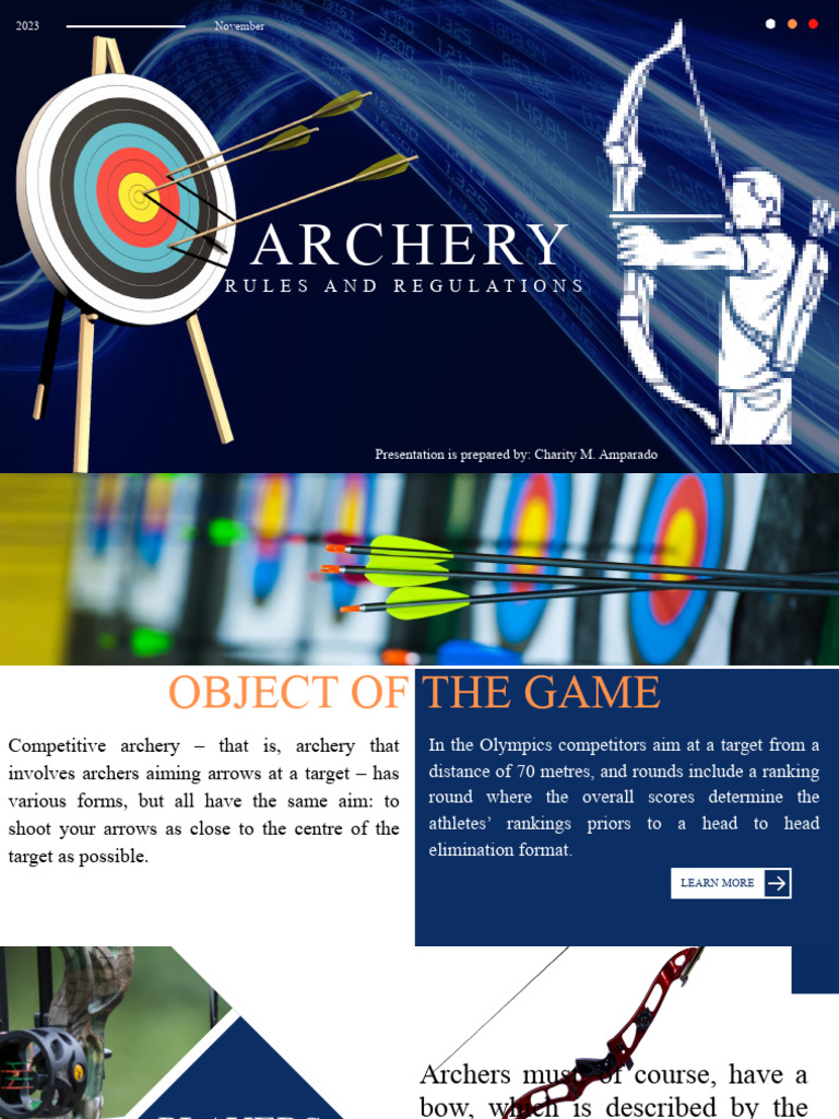 Archery | PDF | Bow And Arrow | Archery