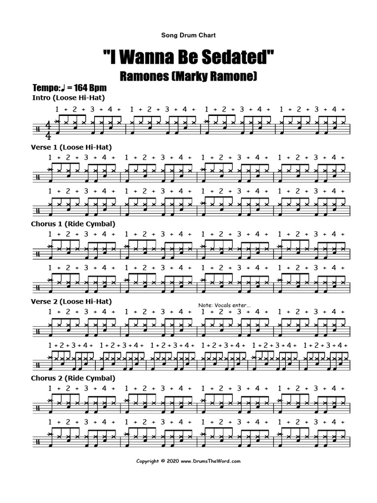 Ramones | PDF | Song Structure | Songs