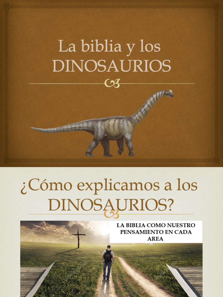 La Biblia y Los DINOSAURIOS | PDF | Dinosaurios | Arca de Noé