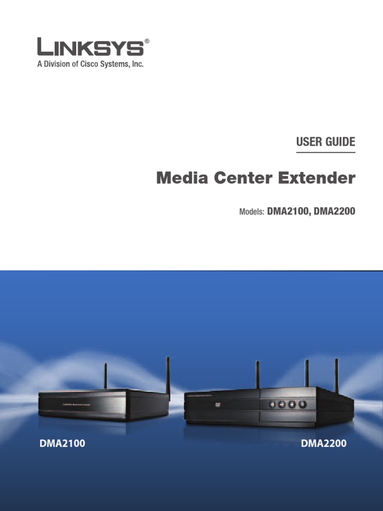 Media Center Extender: User Guide | PDF | Television | Wi Fi