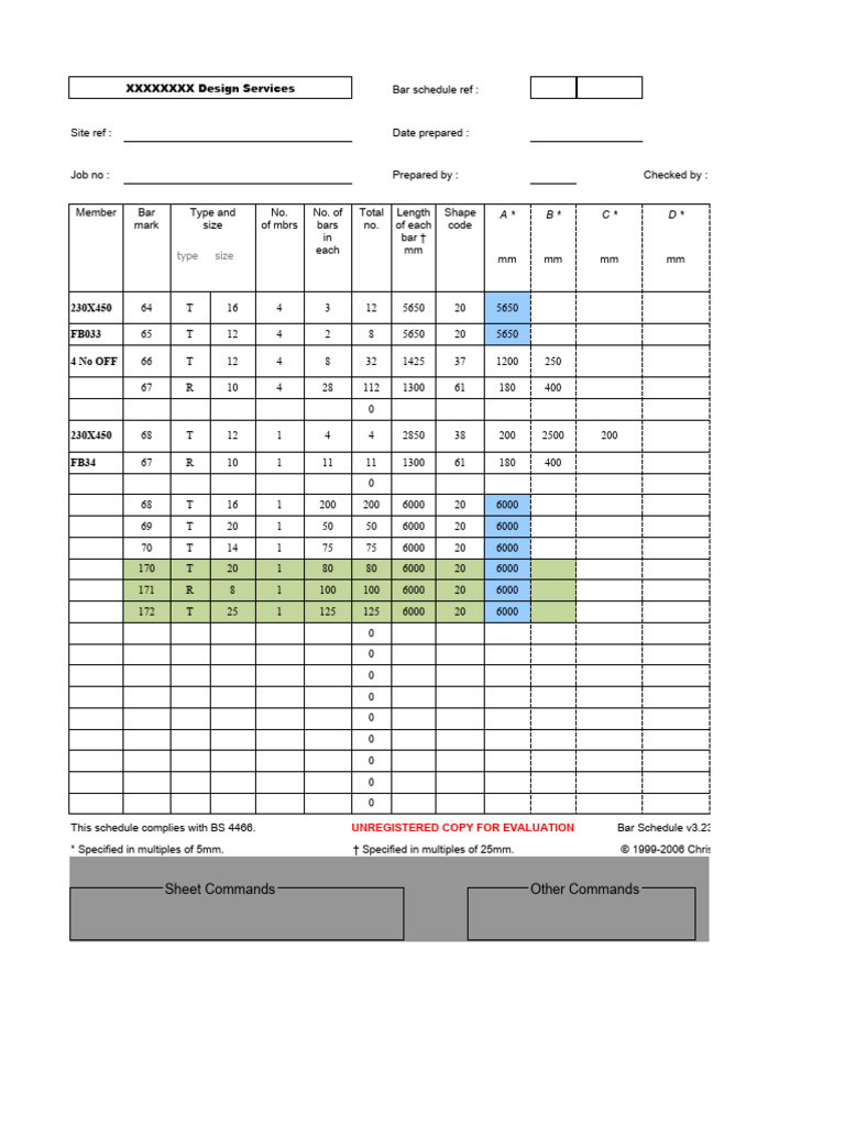 Bendig Schedule For Beams. EXAMPLE | PDF | Computer Programming | Computing