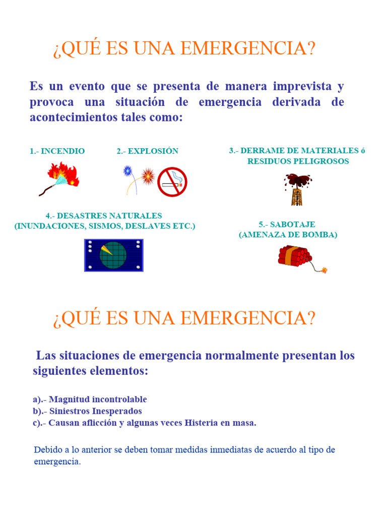 Respuesta a Emergencias Rev.2. 09 | PDF | Emergencia | Temblores