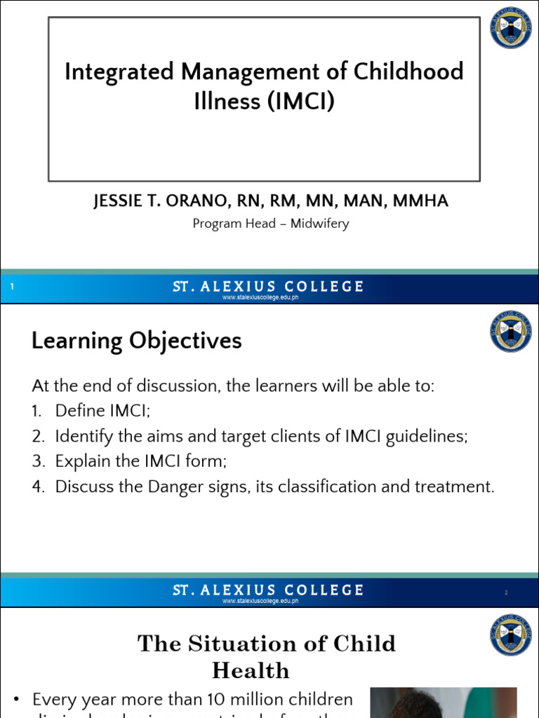 IMCI Danger Signs for Newborns | PDF | Breastfeeding | Infant Mortality