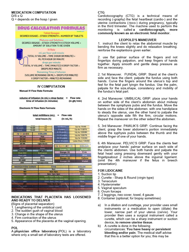 Maternal | Download Free PDF | Uterus | Women's Health