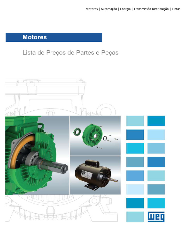 Parte Motores WEG | PDF | Equipamento | Eletricidade