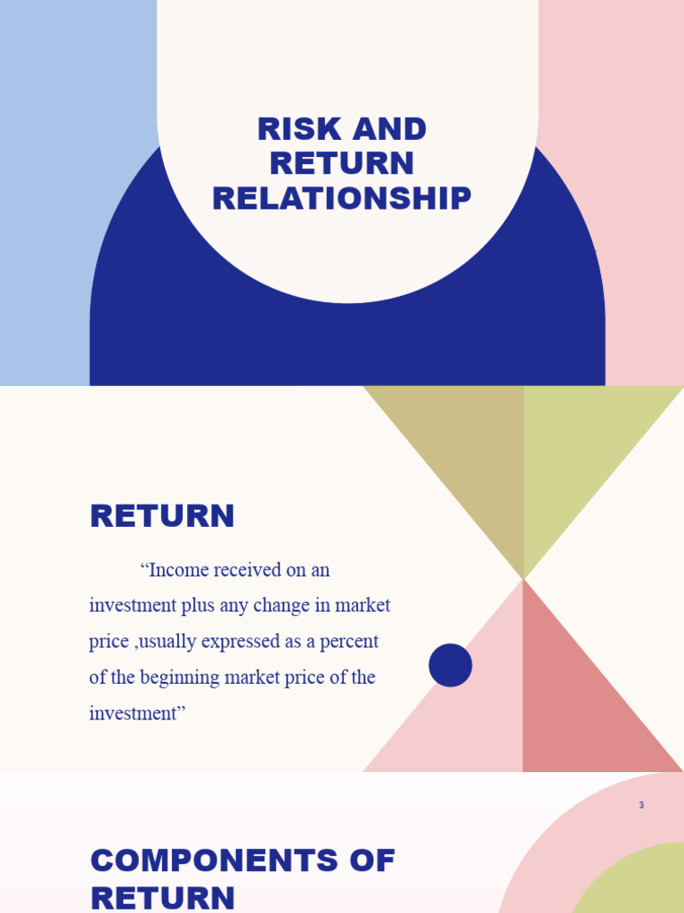 Risk and Return Relationship Aliya | PDF | Financial Risk | Investing