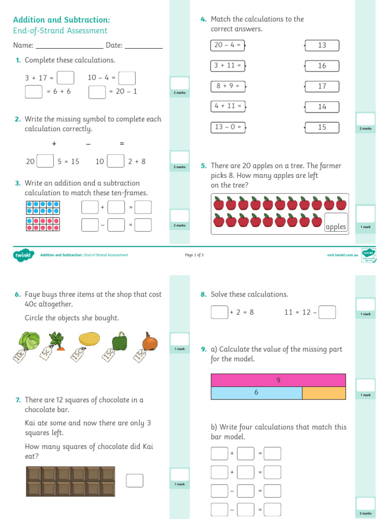 End of Strand Assessment | PDF