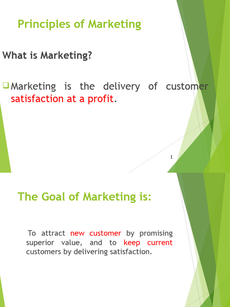 Introduction To Marketing | PDF | Marketing | Sales