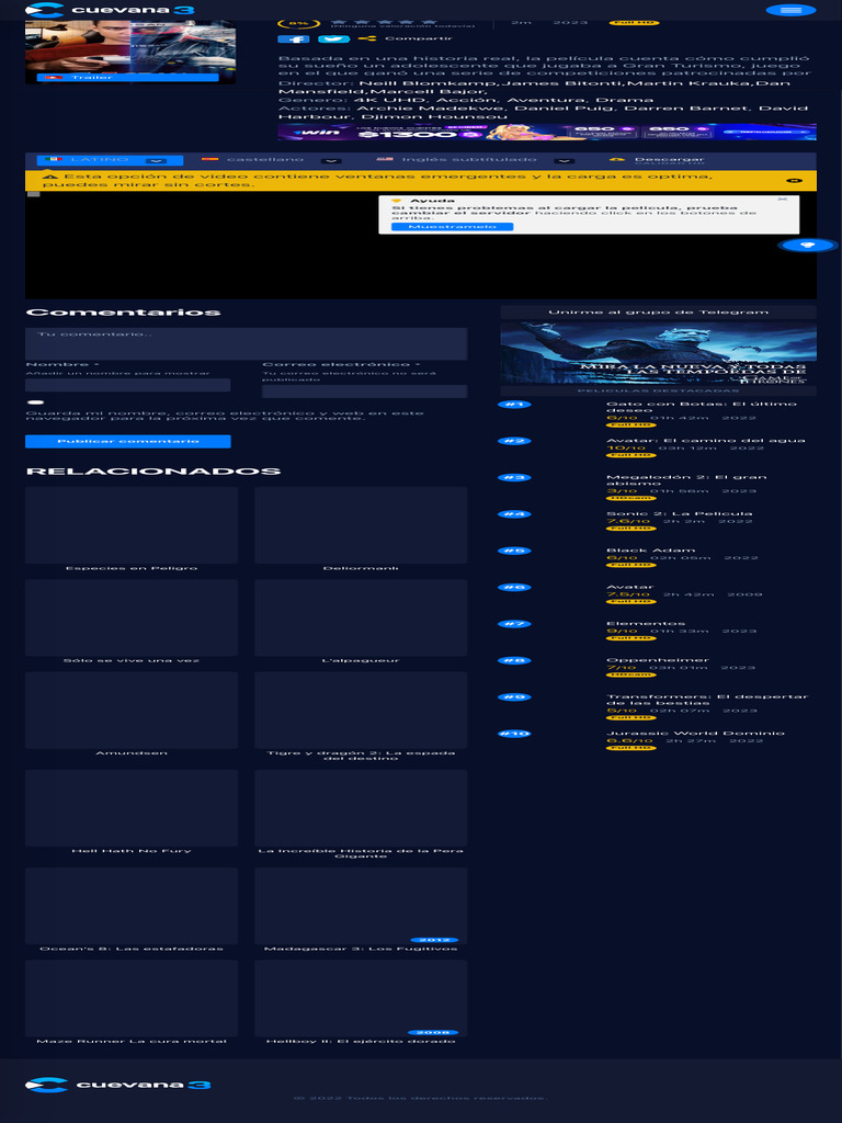 Gran Turismo de Jugador A Corredor Online Gratis | PDF
