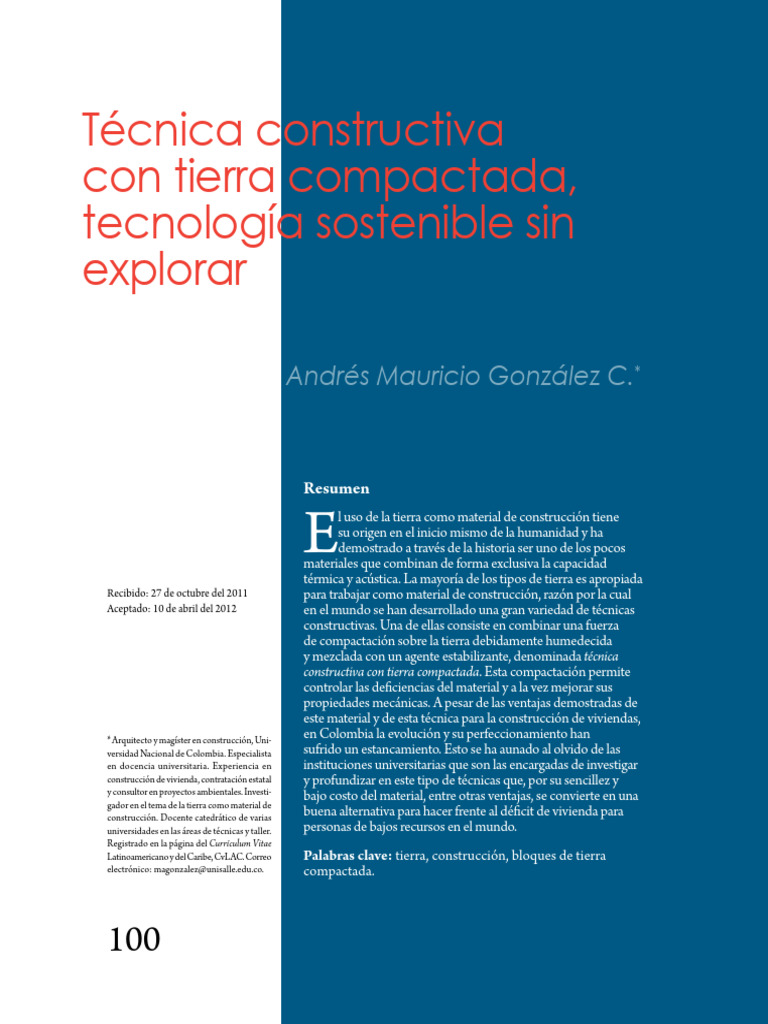 Tecnica Constructiva | PDF | Cemento | Hormigón