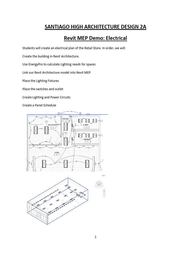 Revit MEP 2013 Demo Electrical | PDF | Design | Electrical Equipment