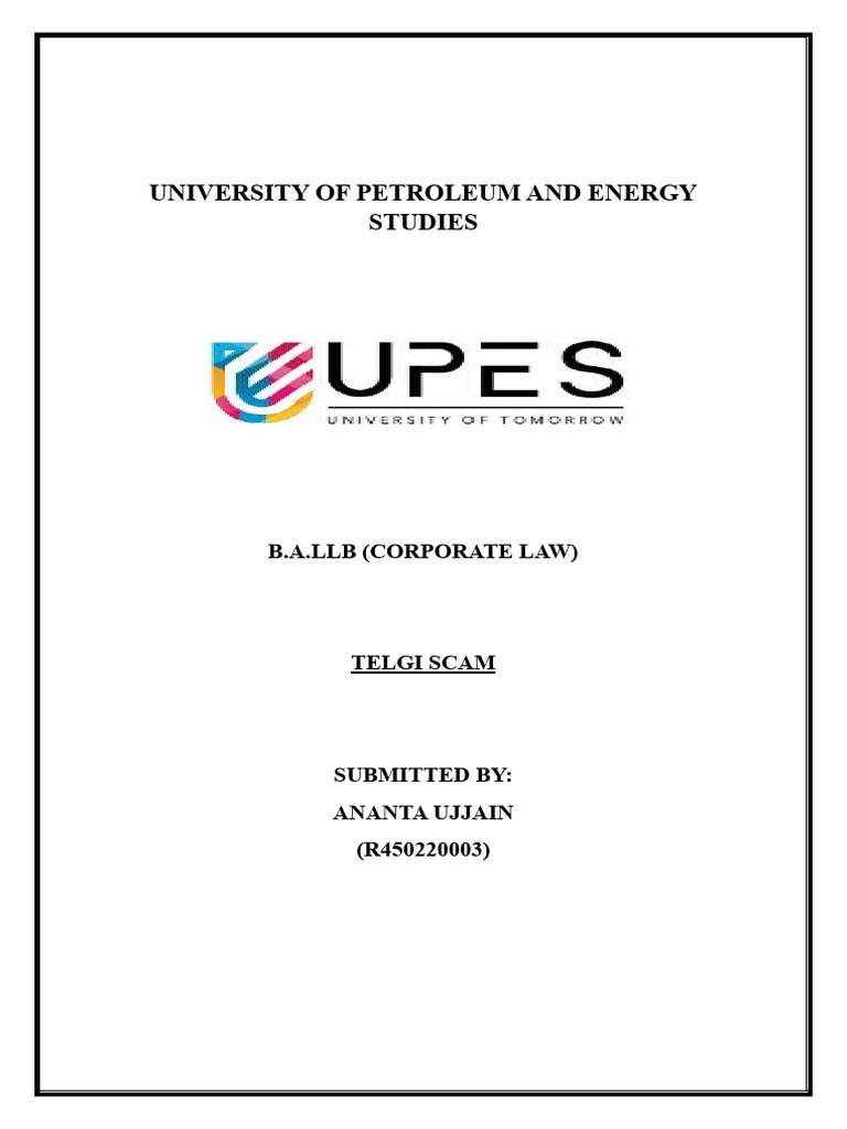 Scam of Abdul Karim Telgi | PDF | Fraud